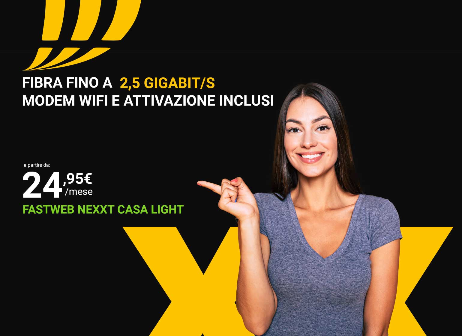 Offerte Fastweb Fibra e ADSL per internet super veloce