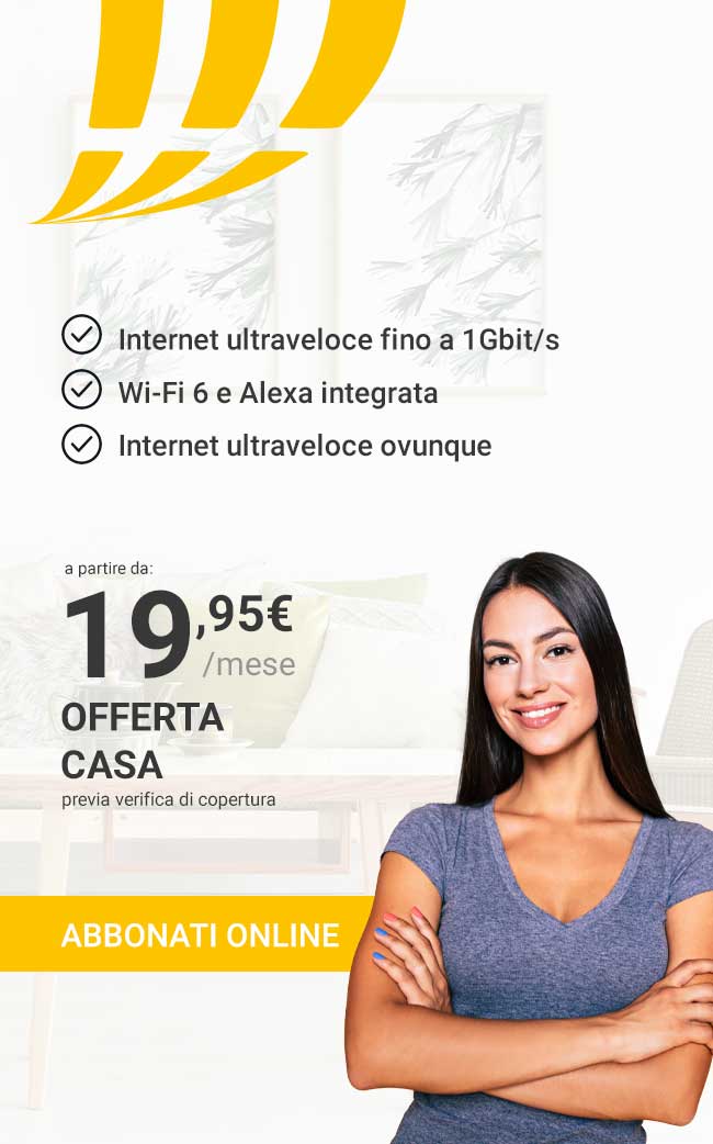 Offerte Fastweb FWA per internet super veloce